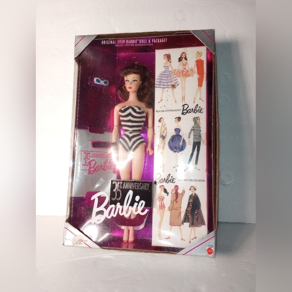 Barbie | Other | Nib Barbie Mattel Vintage Original 35th Anniversary ...